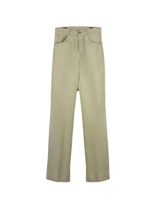 DONDUP Wide-leg Five-pocket Trousers - Neutrals