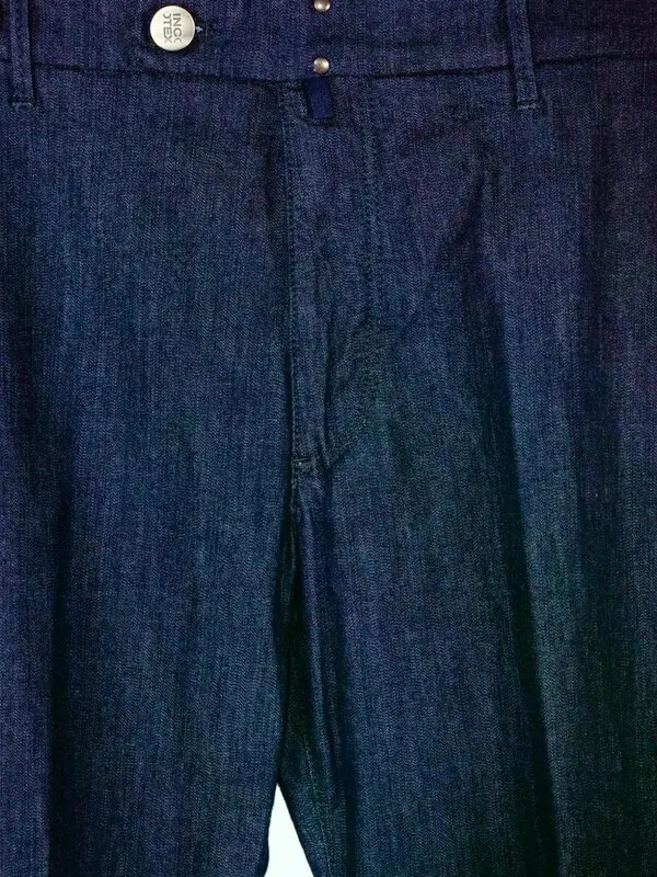 Incotex Button Closure Trousers With Belt Loops