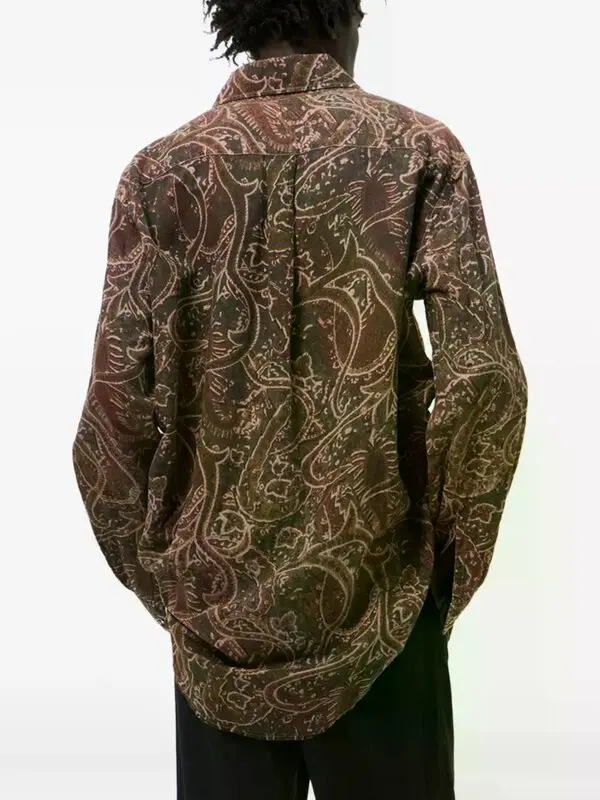 Our Legacy Vast Paisley-print Shirt