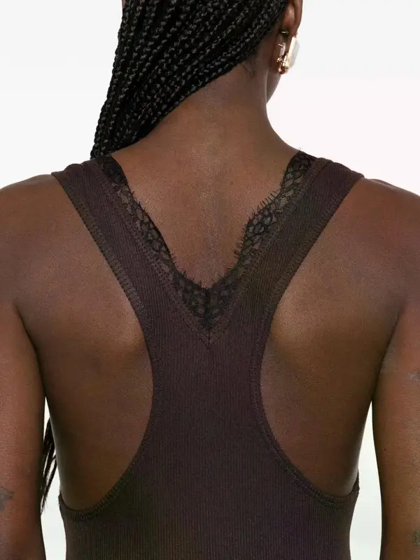 Nanushka Ignia Lace-detail Maxi Dress