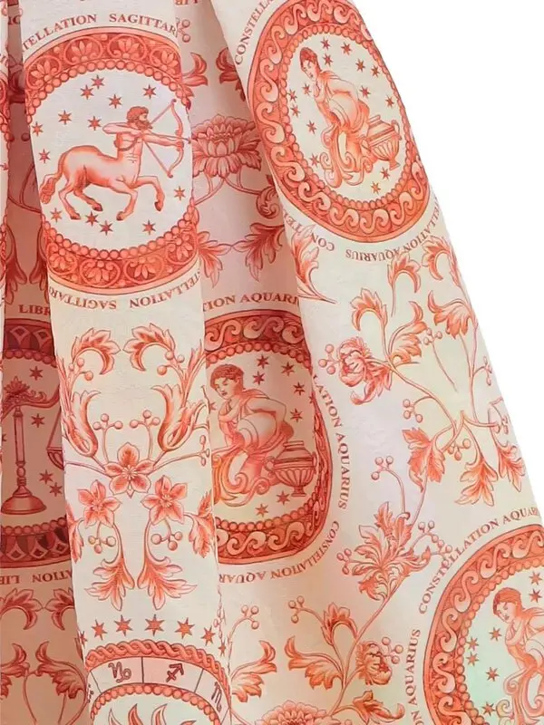 LUNATICA MILANO Printed Flared Skirt