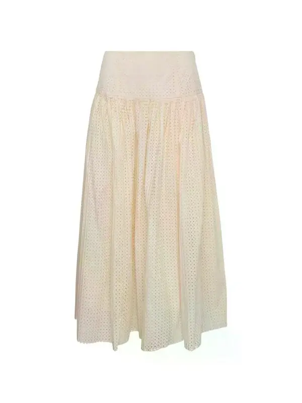 Ulla Johnson Nalla A-line Midi Skirt