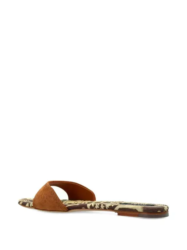 Dsquared2 Strap Detail Flat Sandals