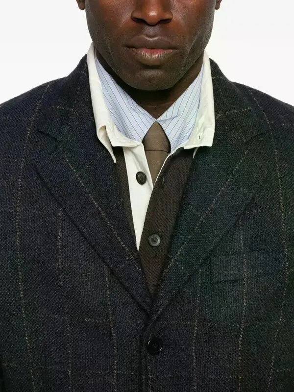 Alexander McQueen Checked Blazer