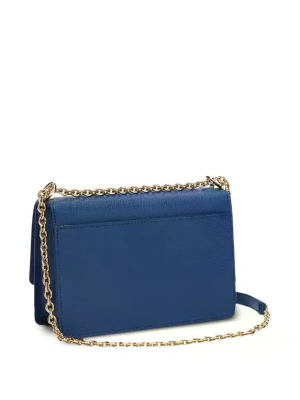 Furla 1927 Mini Leather Crossbody Bag - Blue