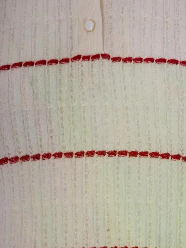 Max Mara Striped Knitwear Polo