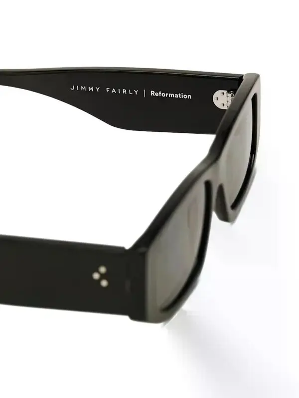 REFORMATION Anna Rectangle Frame Sunglasses