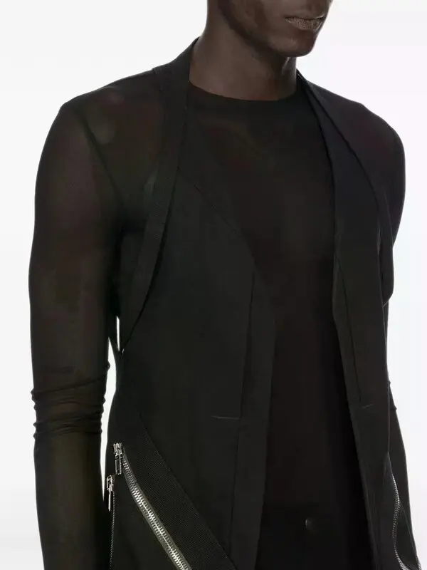 Rick Owens Temple Zip-up Vest