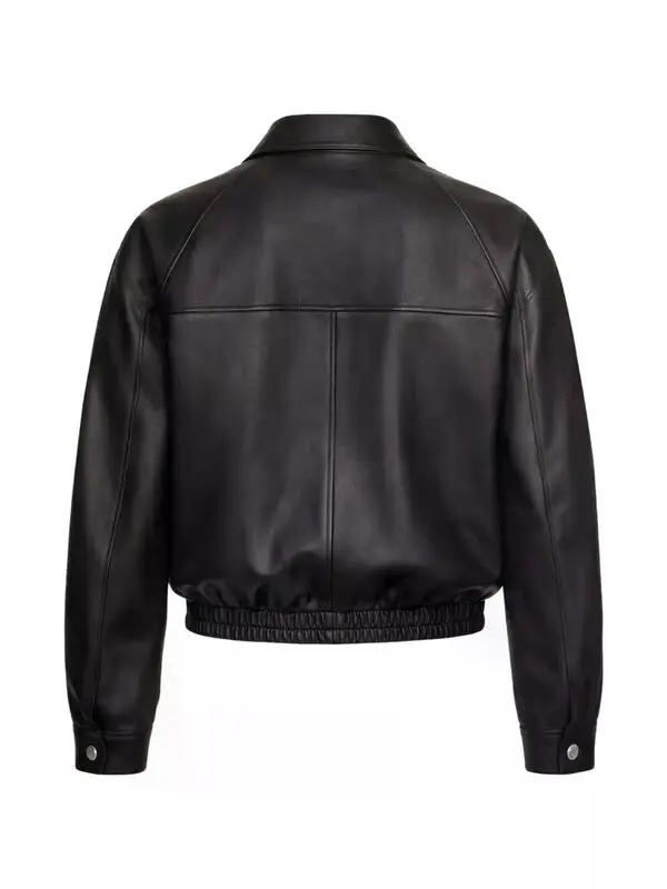 TONYWACK Leather Zip Jacket