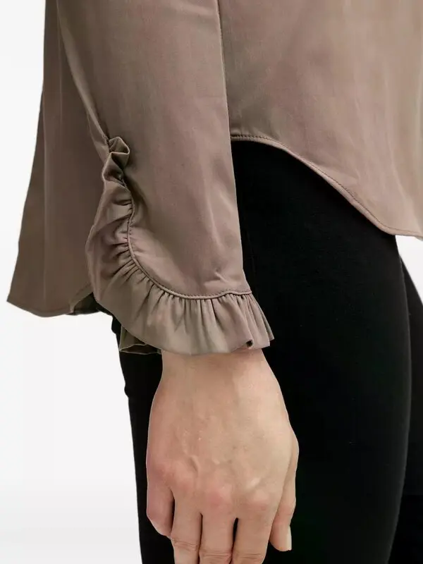 MOS MOSH Mattie Ruffled Cuff Shirt