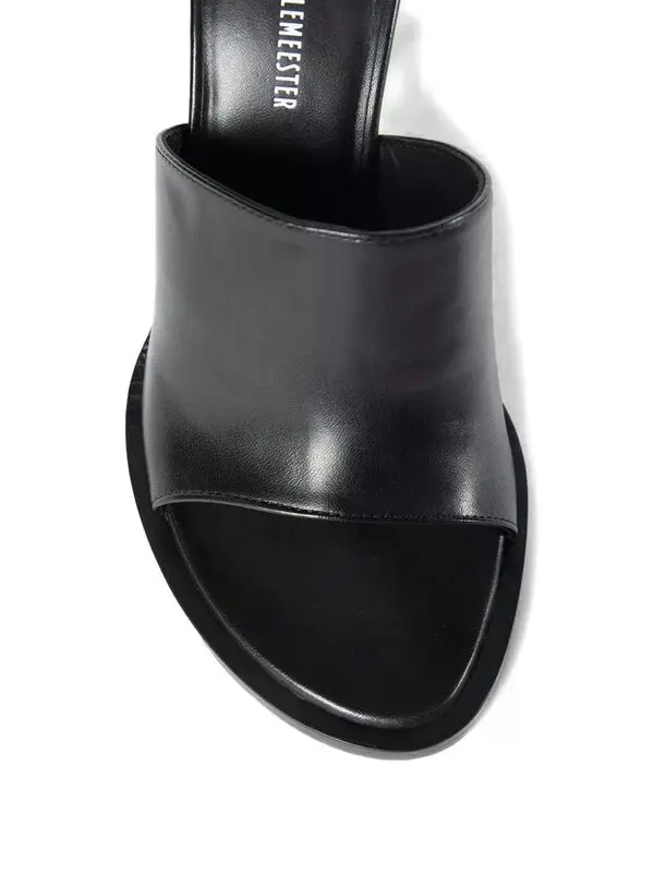 ANN DEMEULEMEESTER Ziya Nappa Leather Sandals