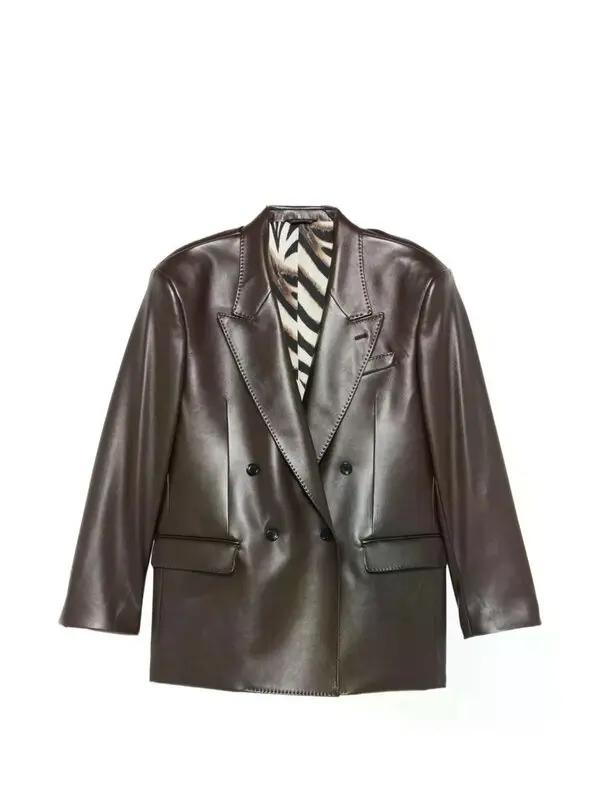 ERALDO Double-breasted Peak Lapel Blazer