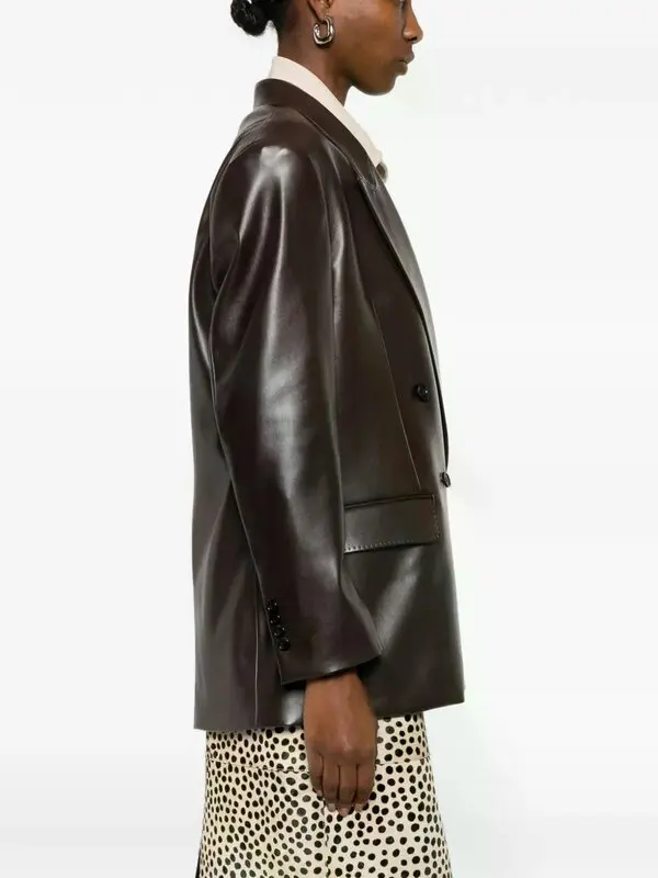 ERALDO Double-breasted Peak Lapel Blazer