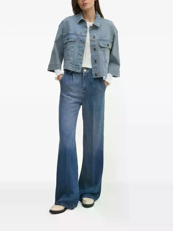 MOS MOSH Flap-pocket Denim Jacket