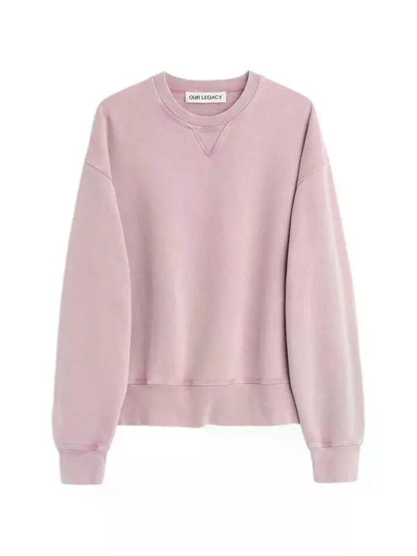 Our Legacy Base Cotton Sweatshirt - Pink