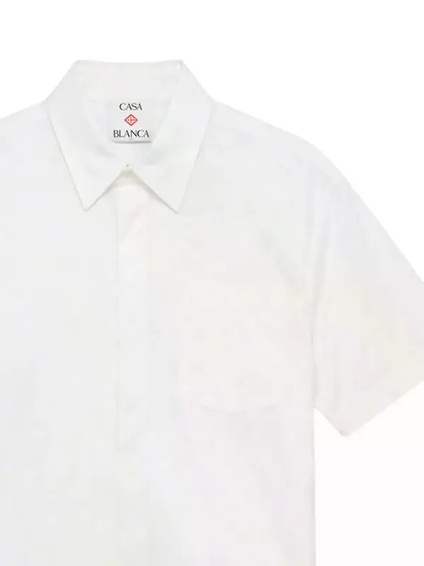 Casablanca Chest-pocket Shirt - White