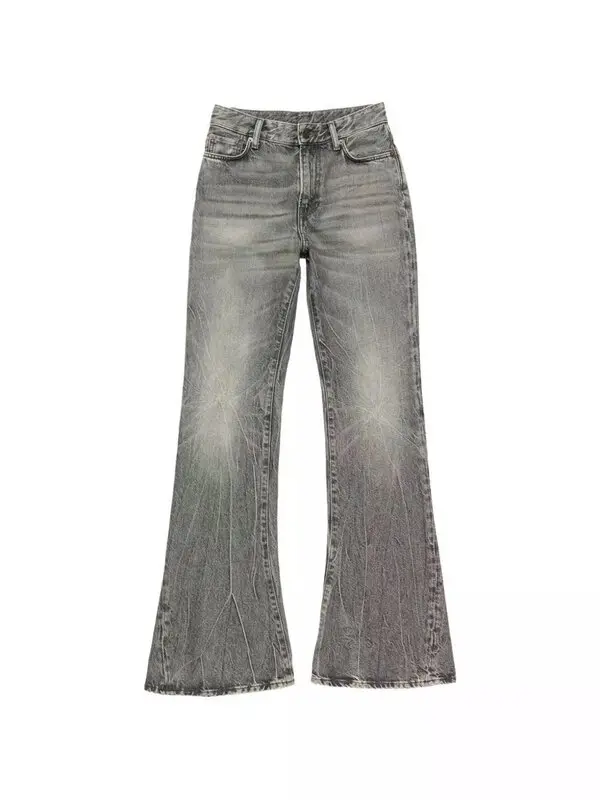 Acne Studios Flared Jeans - Black
