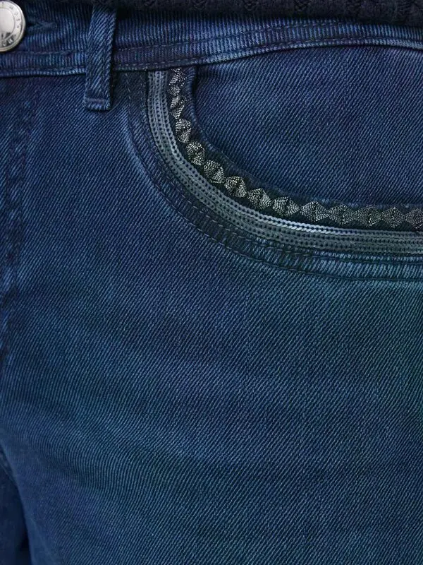 MOS MOSH Embellished Pocket Jeans