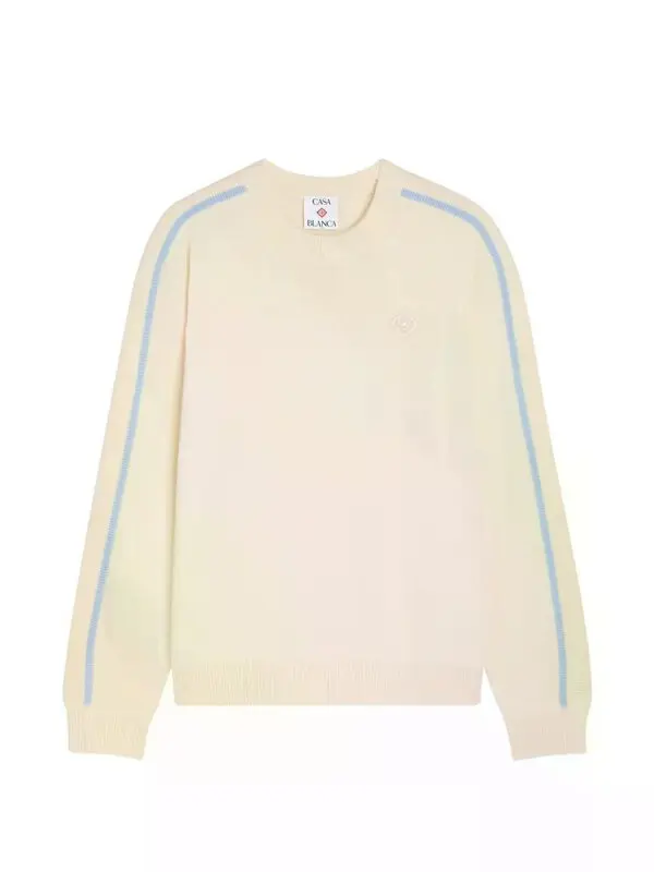 Casablanca Striped Sweater - Neutrals