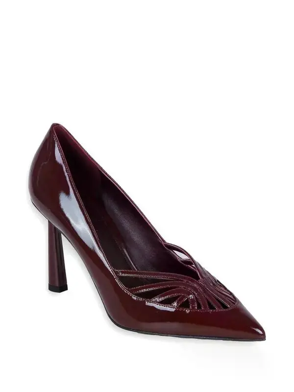 ALEVI MILANO Gaia Cut-out Pumps - Red
