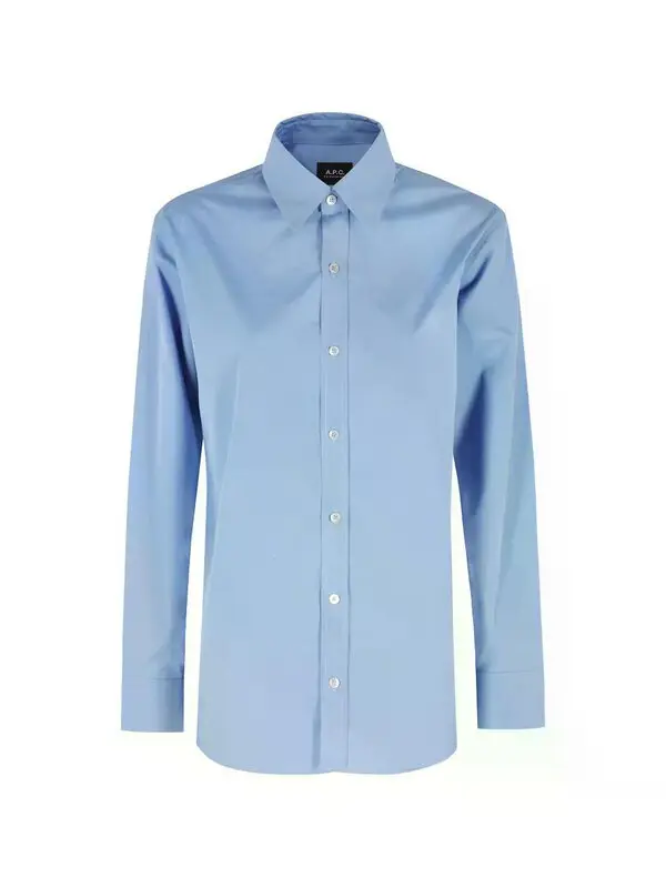 A.p.c. Buttoned Shirt - Blue