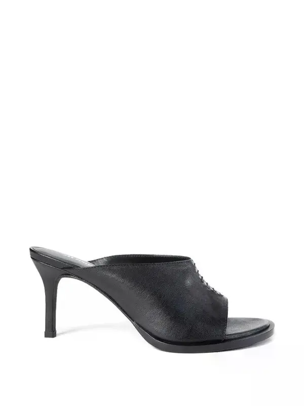 ANN DEMEULEMEESTER Semi-glossy Leather Pumps