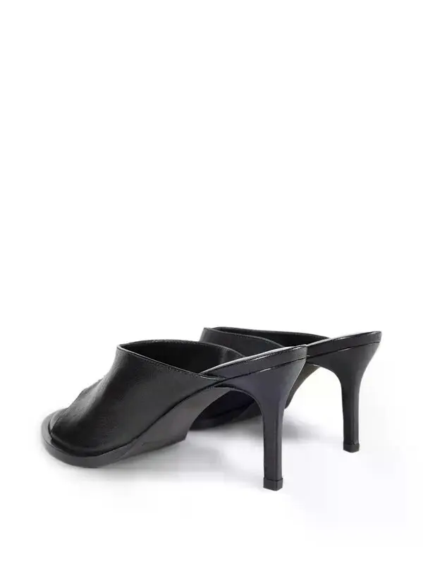ANN DEMEULEMEESTER Semi-glossy Leather Pumps