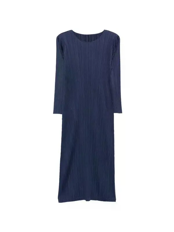Issey Miyake Midi Dress - Blue