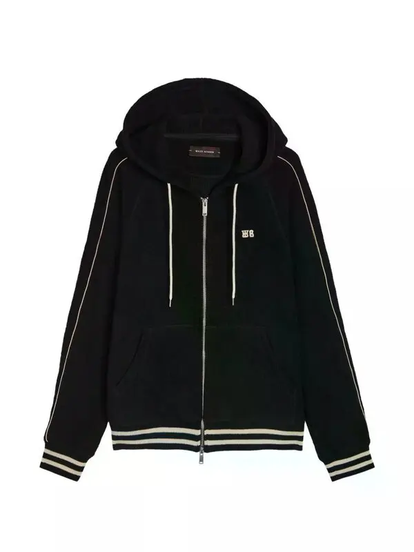 WALES BONNER Prince Zip-up Hoodie
