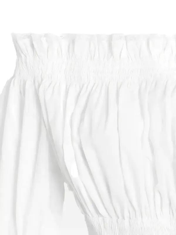 Dolce & Gabbana Off-the-shoulder Ruffled Top
