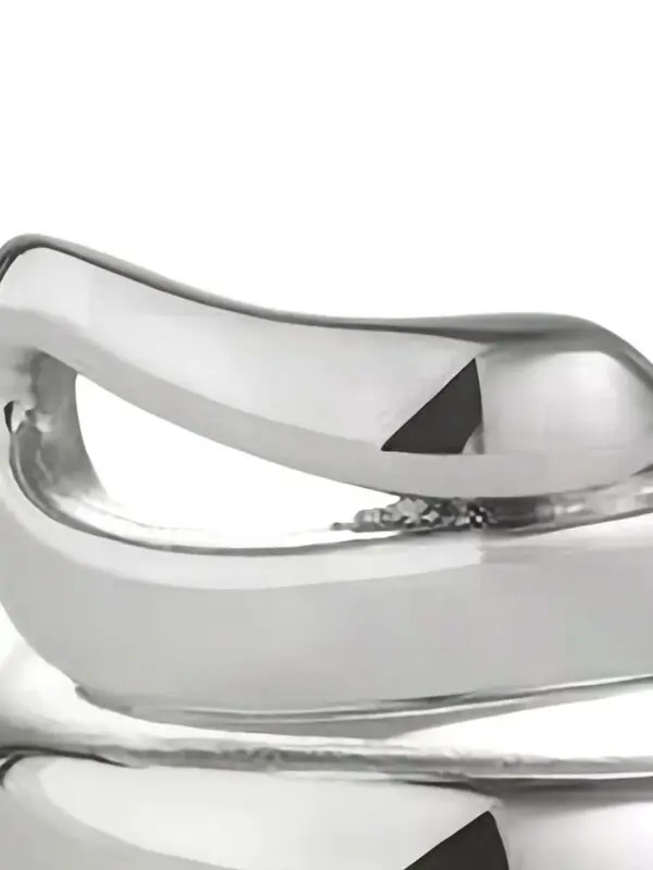 Jenny Bird Openwork Curved Ring - Silver