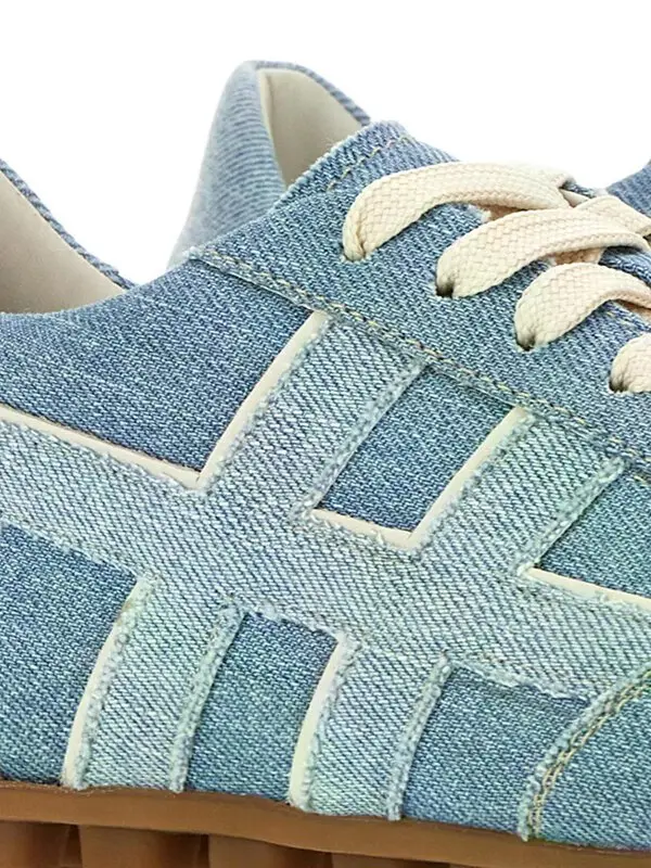 Hogan Olympia Sneakers With Appliqué Detail - Blue