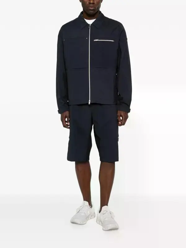 Moose Knuckles Zip Pocket Shorts - Blue