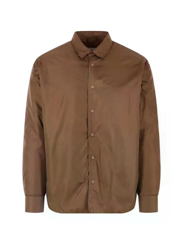 Aspesi Buttoned Shirt Jacket - Brown