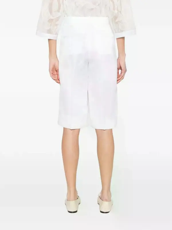 Peserico Cuffed Straight Leg Shorts