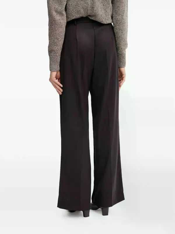 GAUDI Wide-leg Trousers With Gold-tone Hardware