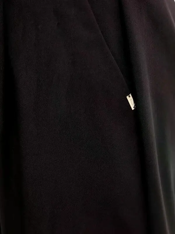 GAUDI Wide-leg Trousers With Gold-tone Hardware