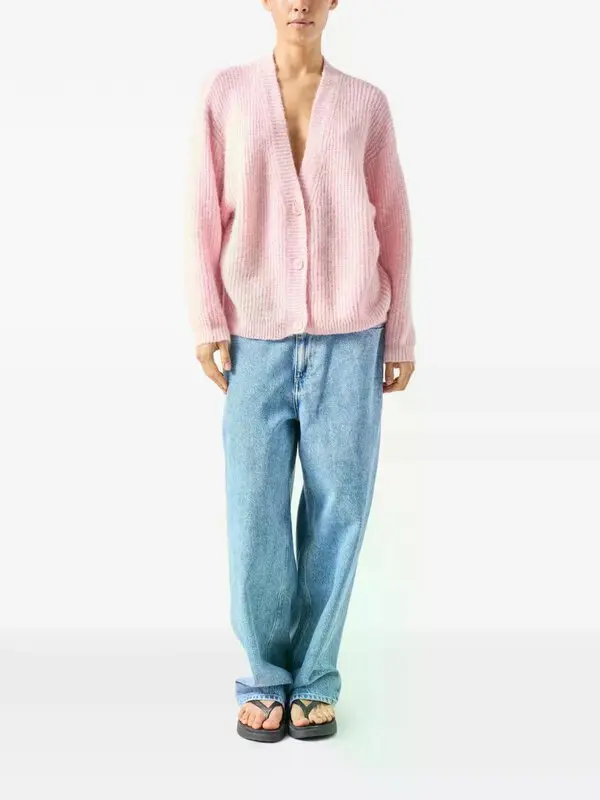 American Vintage East Long-sleeve Cardigan - Pink