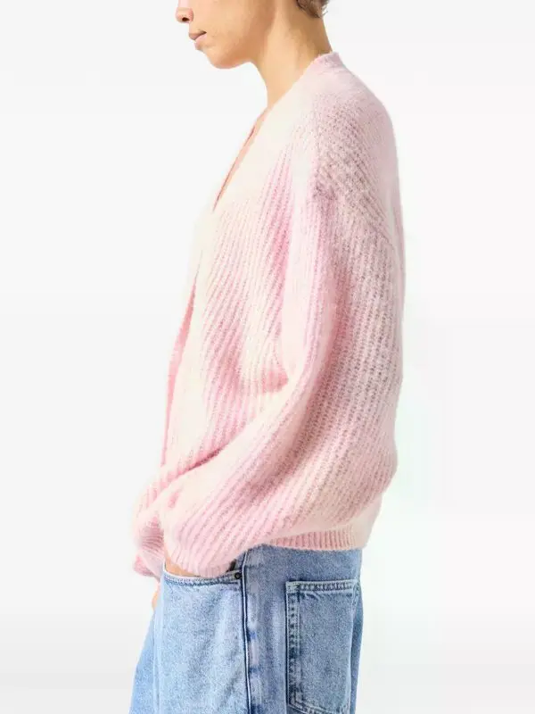 American Vintage East Long-sleeve Cardigan - Pink