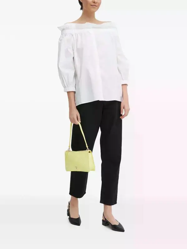 MOS MOSH Off-shoulder Ruffle Blouse