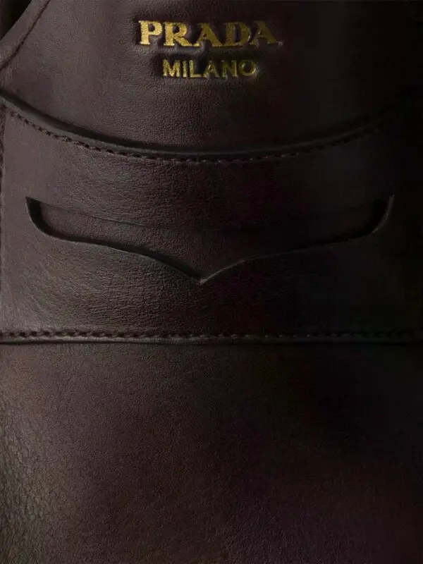 Prada Leather Loafers