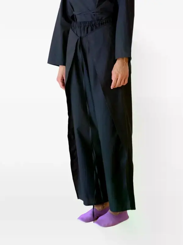 BASERANGE Decti Drawstring Wide Leg Trousers