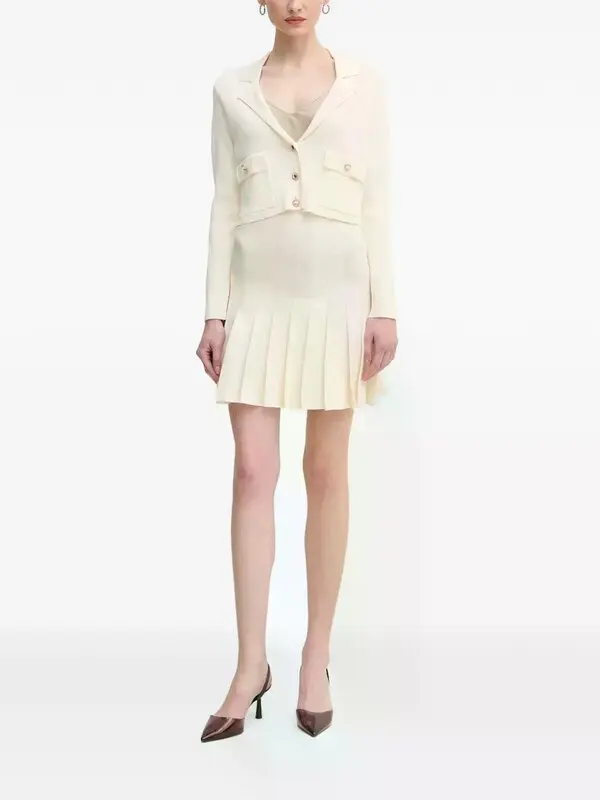 GAUDI Cropped Cardigan With Front Button Fastening