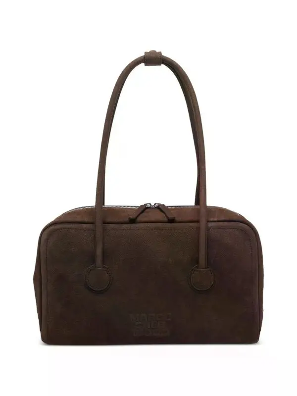 MARGESHERWOOD Soft Boston Shoulder Bag - Brown
