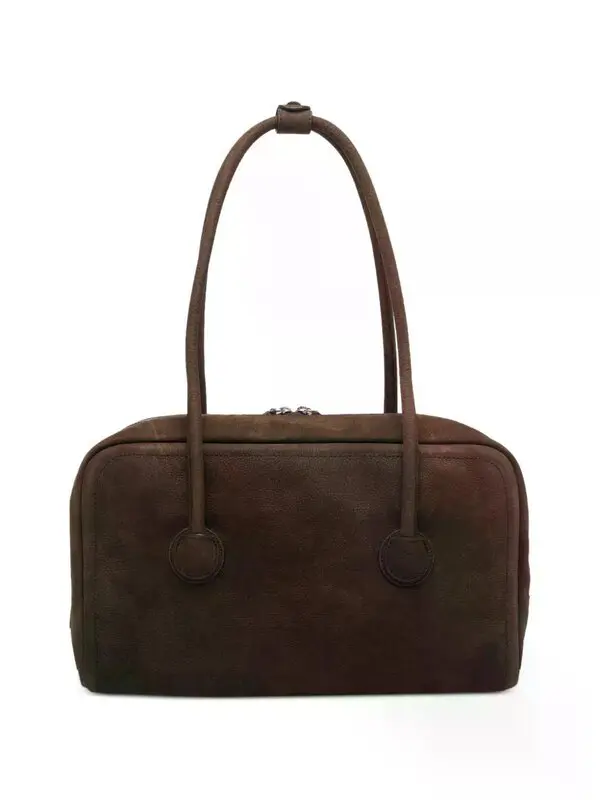 MARGESHERWOOD Soft Boston Shoulder Bag - Brown