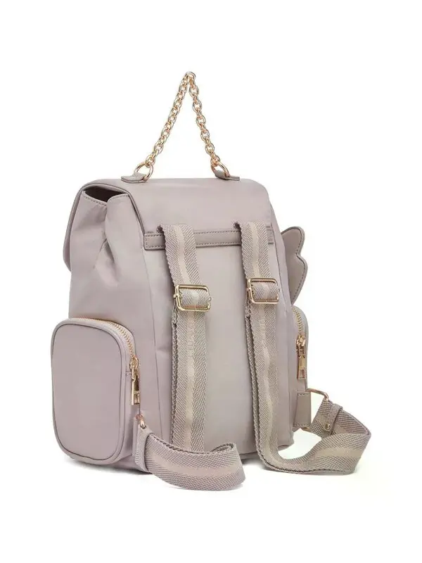 Liu Jo Zip-pocket Backpack With Chain Detail