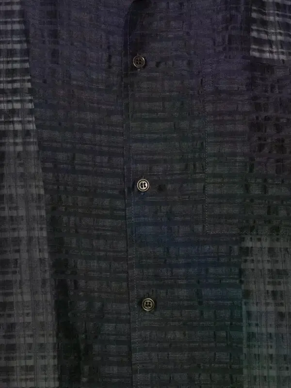 Henrik Vibskov Check Short-sleeve Shirt