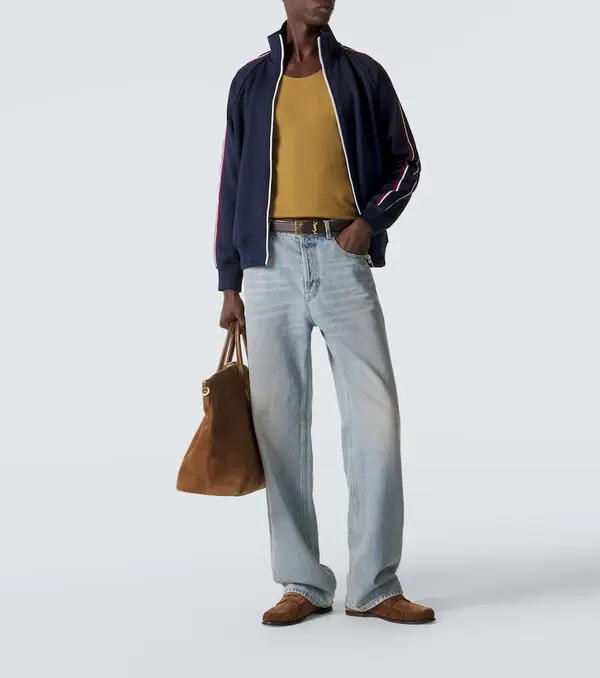 Saint Laurent Cotton-blend Track Jacket