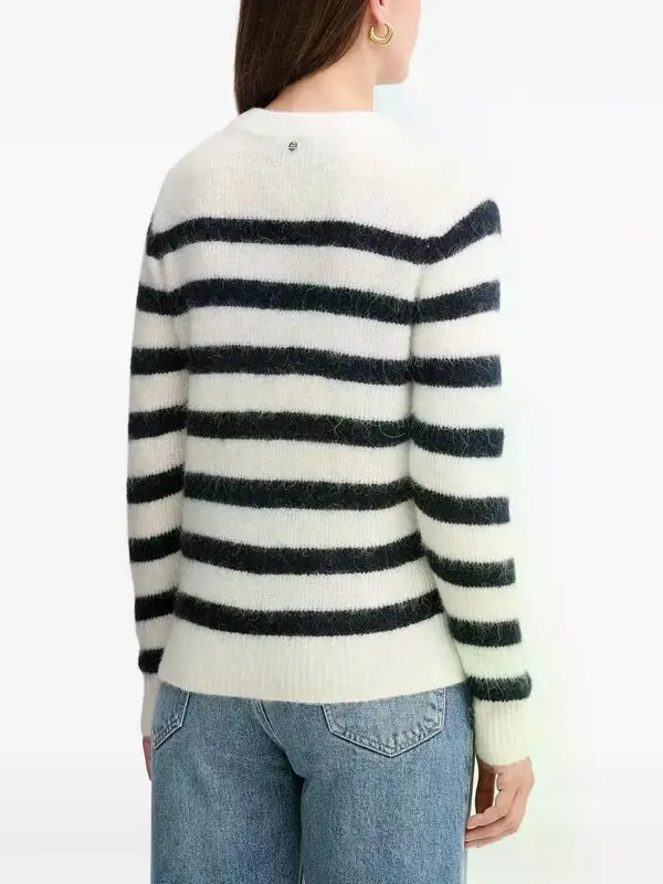 MOS MOSH Striped Knitwear With Round Neck