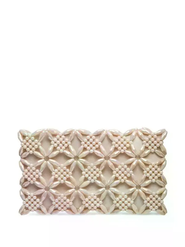 0711 TBILISI Rhea Beaded Clutch Bag